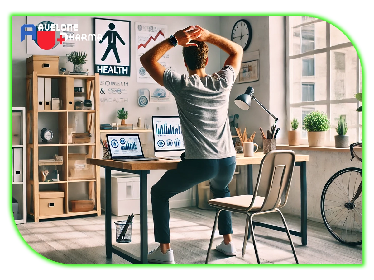 How to stay active while Working a Desk Job? + 8 great moves