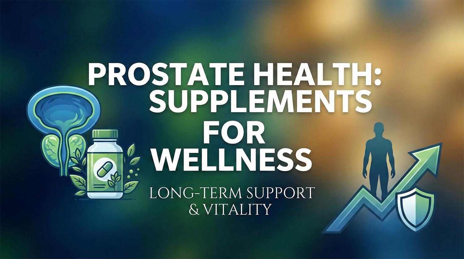 Prostate Health Supplements: Guide to Long-Term Wellness